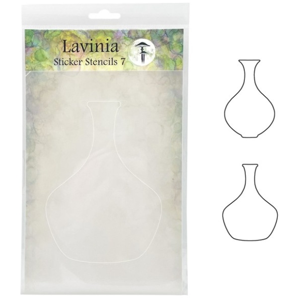 Lavinia Stamps - Set de pochoirs STICKER STENCILS 7 - Le scrap de Marianne