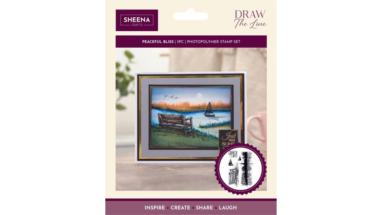 Crafter's Companion - Tampons clear Sheena Crafts Draw the Line ...