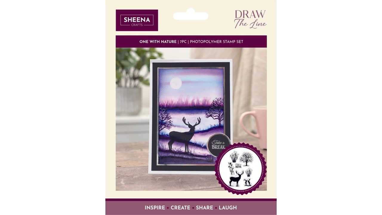 Crafter's Companion - Tampons clear Sheena Crafts Draw the Line - ONE ...